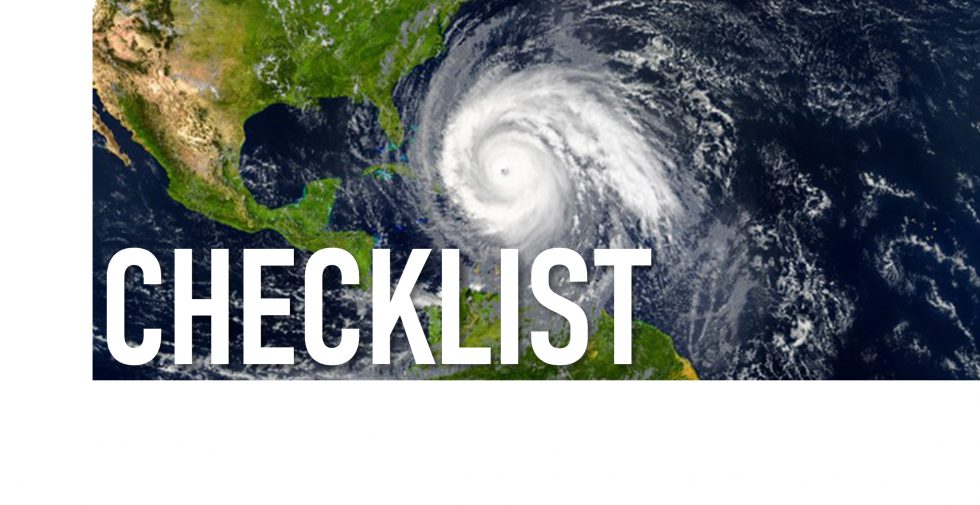 What To Do After A Hurricane : A Checklist